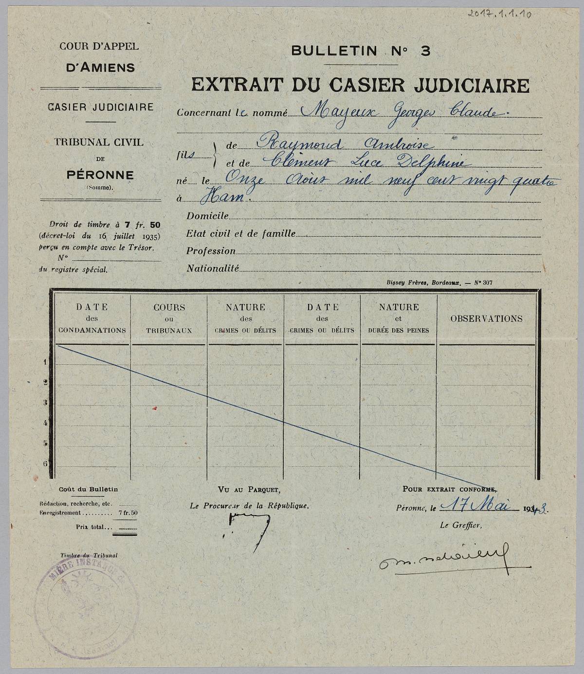 Obtenir un extrait de casier judiciaire en Algérie